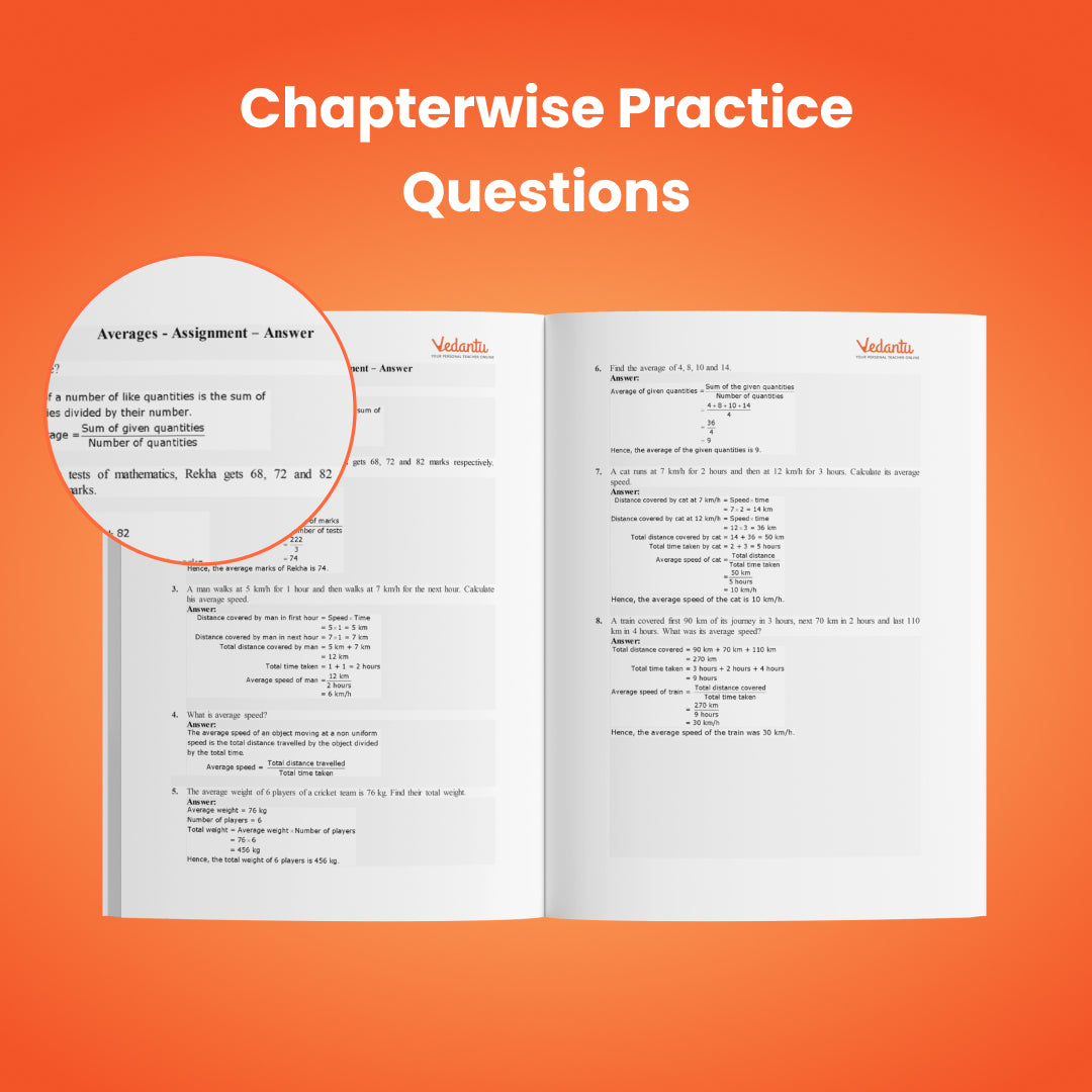 Vedantu ICSE Class 7 Biology Tatva Practice Book | With Chapterwise Qu