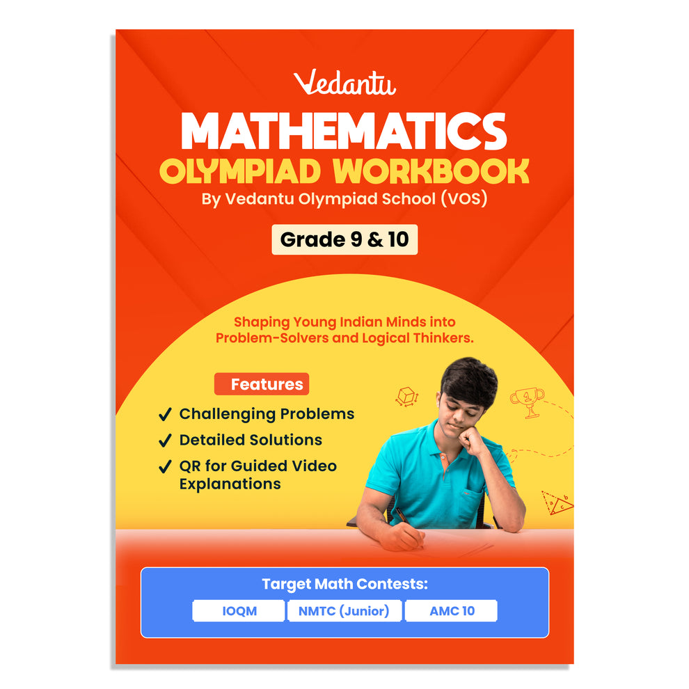 Vedantu Mathematics Olympiad Workbook for Grade 9 & 10 | Challenging P