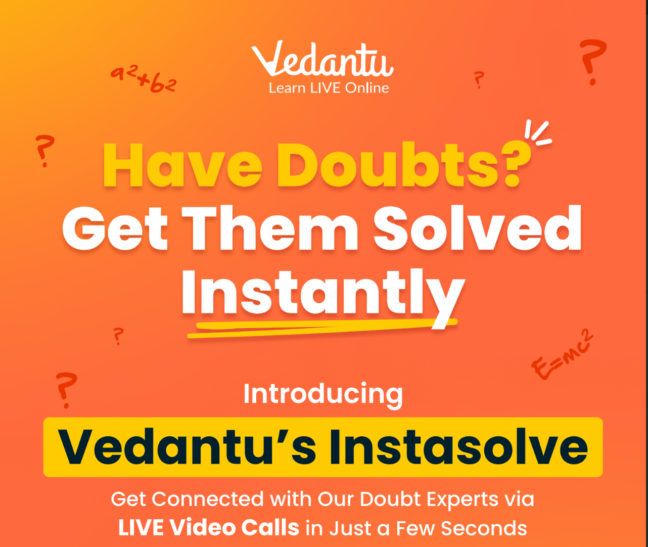 Vedantu's Instasolve - 3 Months