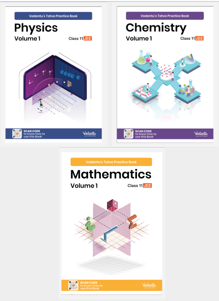 Vedantu's JEE PCM Tatva Practice Books for Class 11 (Set of 11 Books)