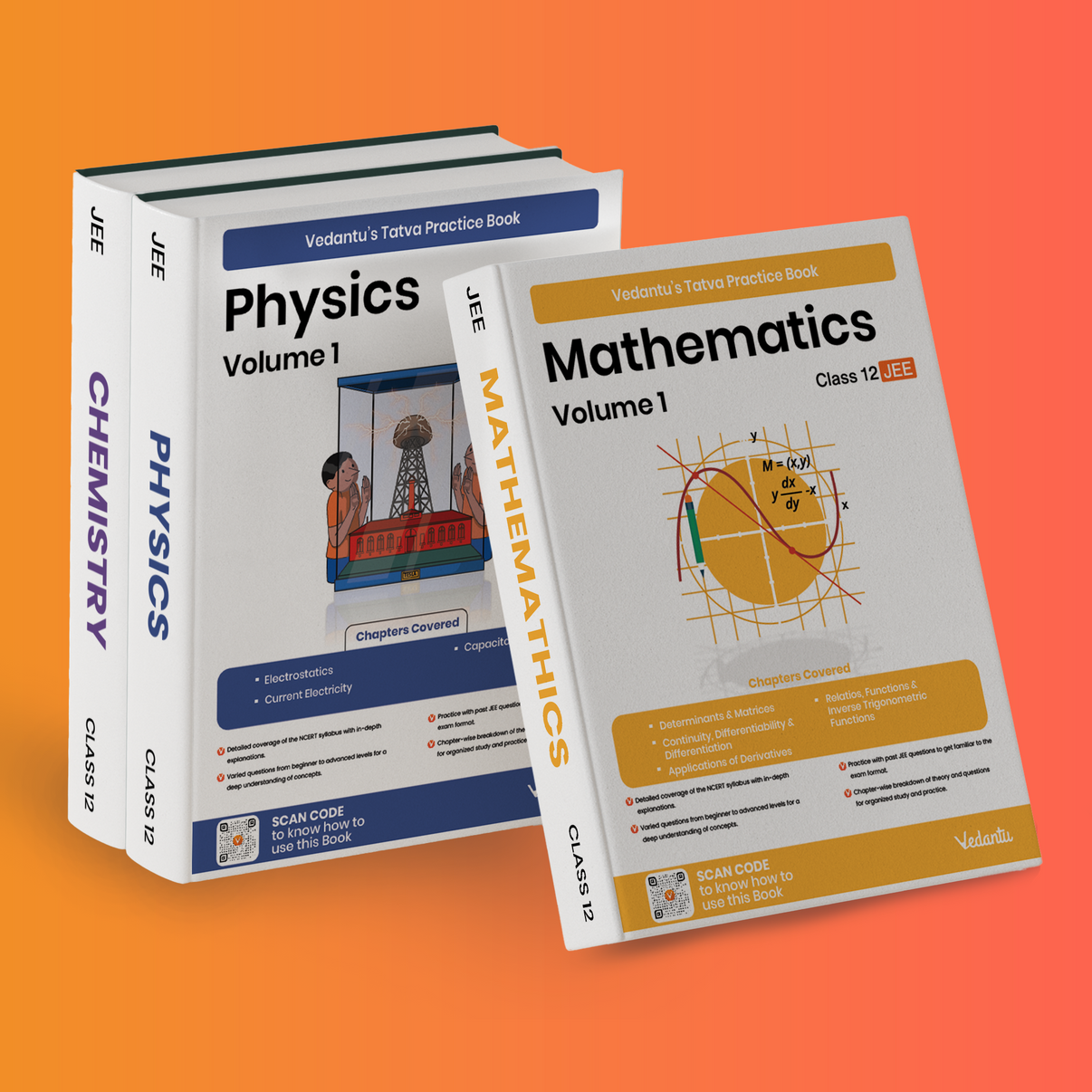 JEE PCM Tatva Practice Books for Class 12 (Set of 11 Books) - 2024 - 2 ...