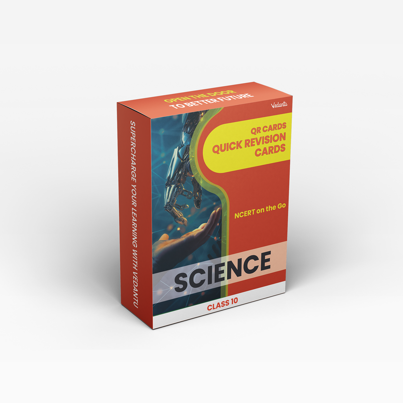 Vedantu Quick Revision Cards for CBSE Class 10 Mathematics, Science, S