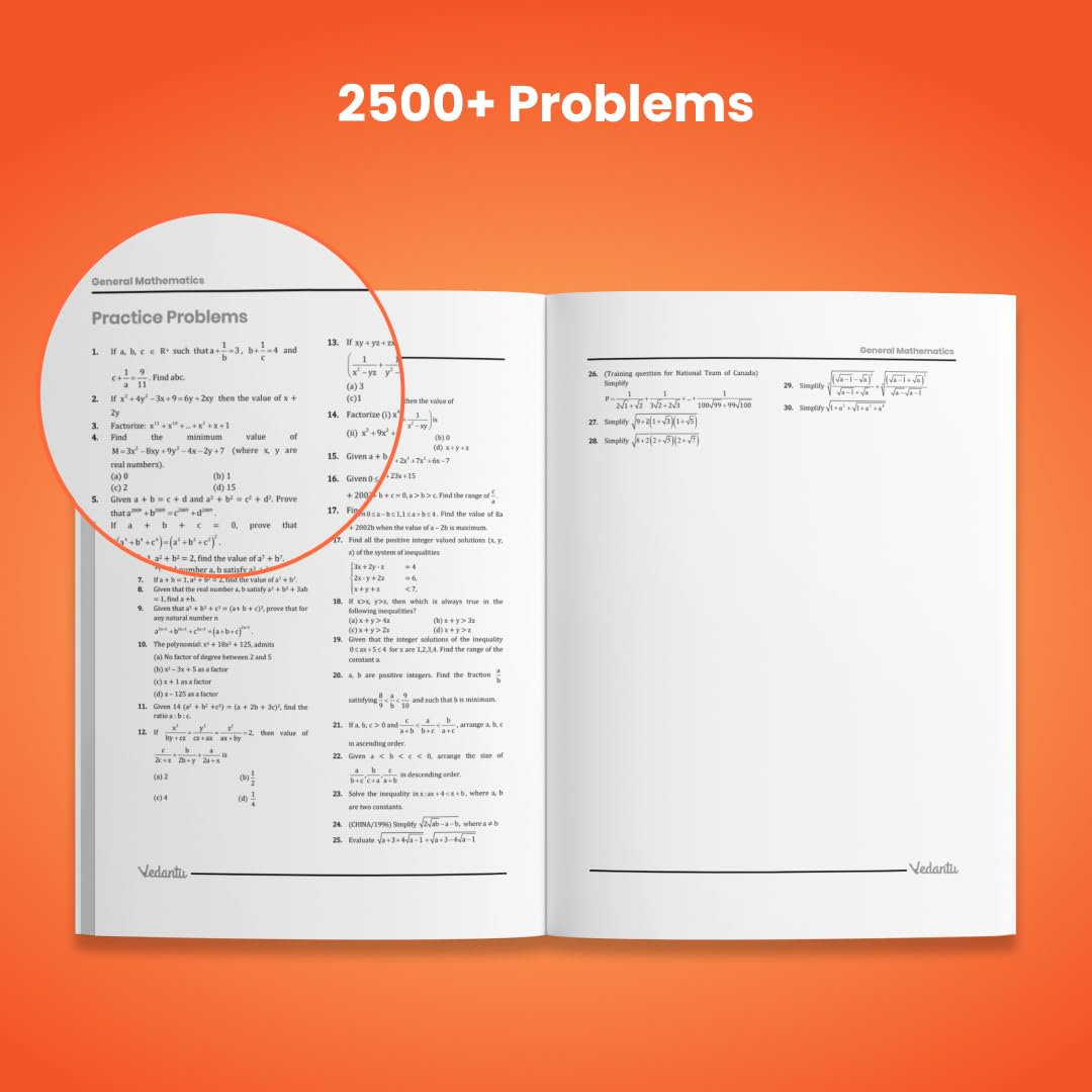 Vedantu IOQM / Pre RMO Mathematics Book for Class 8-12 | Indian Olympi