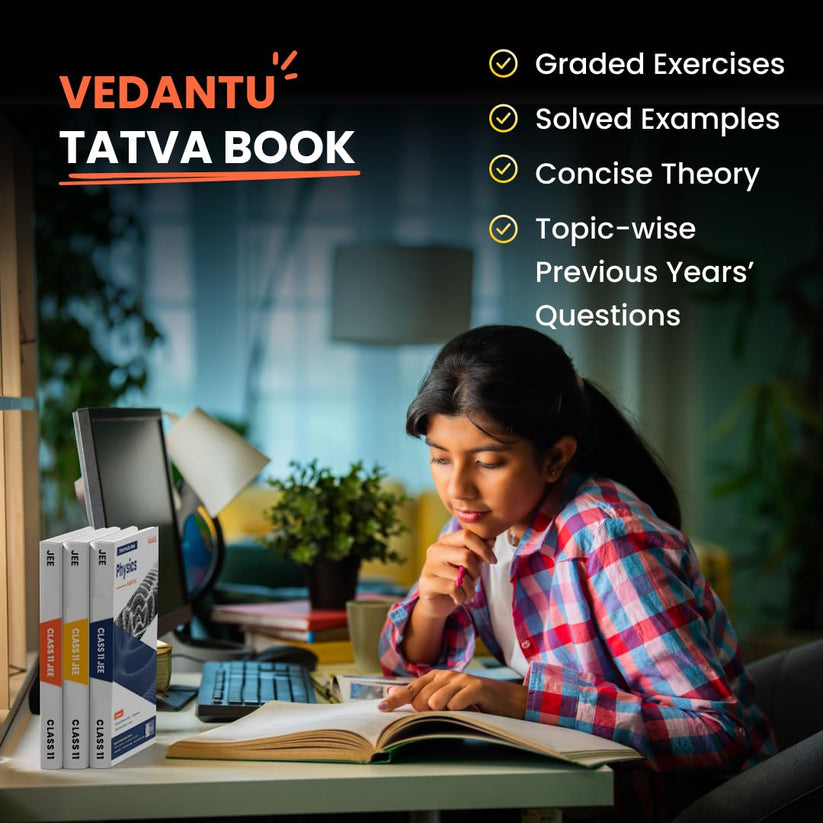 Vedantu JEE Tatva Book Set – Physics, Chemistry, Mathematics | Set Of
