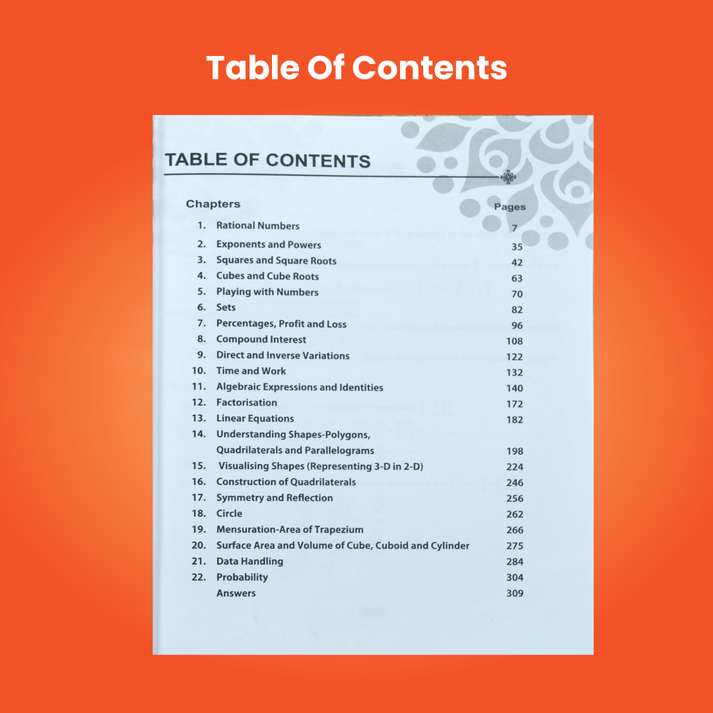 Vedantu ICSE Class 8 Mathematics Tatva Practice Book | Chapterwise Ill
